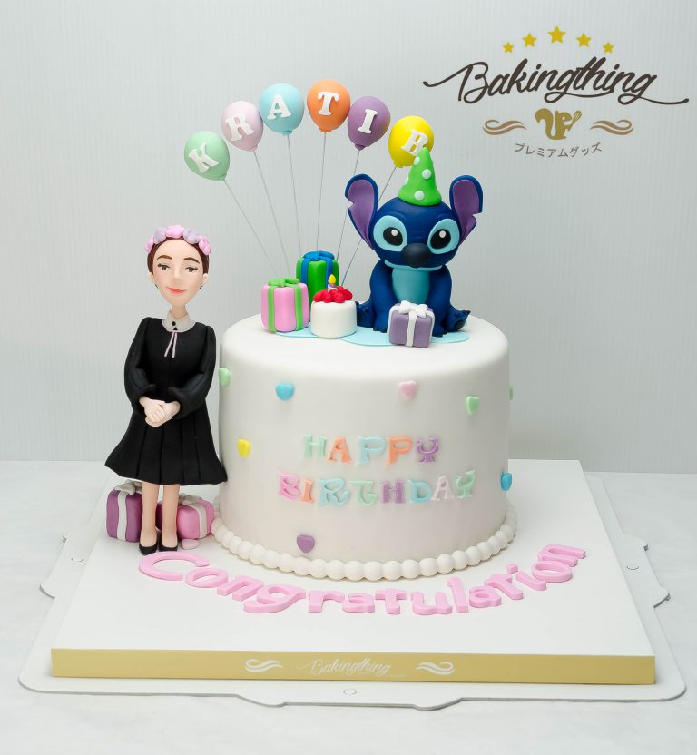 เค้ก 3 มิติ Stitch - Bakingthing.com