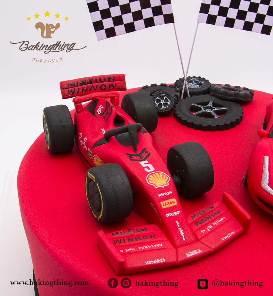 เค้ก 3 มิติ Ferrari - Bakingthing.com