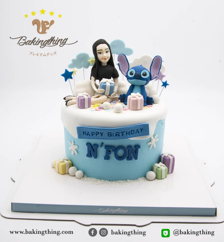 เค้ก 3 มิติ Stitch - Bakingthing.com