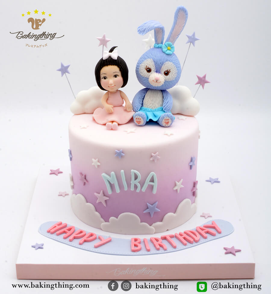 เค้ก 3 มิติ Stella Lou, Rabbit - Bakingthing.com