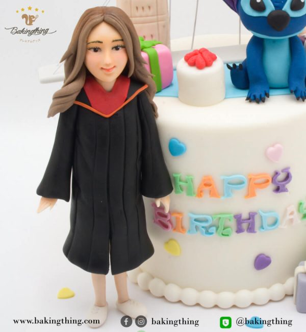 เค้ก 3 มิติ Stitch - Bakingthing.com
